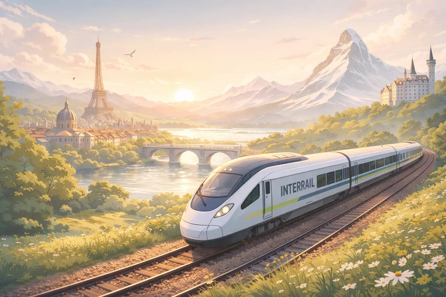 Interrail Routen 2026: Die schönsten Zugstrecken Europas